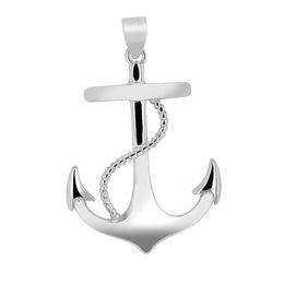 Adelia&acute;s ADELIA ́S Damen Kettenanh&auml;nger "hochwertiger Anker Anh&auml;nger aus 925 Sterling Silber", Silber 925 (Sterlingsilber)silber, Silber 925 (Sterlingsilber),