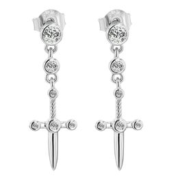 Adelia&acute;s Kettenanh&auml;nger ADELIA&acute;S "Damen Anh&auml;nger &ndash; Kreuz Kreuzanh&auml;nger aus 925 Silber", silber, Schmuckanh&auml;nger, Damen, Silber 925 (Sterlingsilber), Kettenanh&auml;nger, Zum Verschenken &ndash; ideal zum Geburtstag