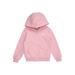 Nike Sportswear Sweatjacke 'CLUB FLEECE' Jungen Gr&ouml;&szlig;e 92/98 rosa