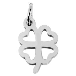 Adelia&acute;s Kettenanh&auml;nger ADELIA&acute;S "Damen Anh&auml;nger &ndash; Kleeblatt Anh&auml;nger aus Edelstahl", silber, Schmuckanh&auml;nger, Damen, Edelstahl, Kettenanh&auml;nger, Perfekt als Geschenk zum Valentinstag