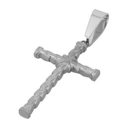 Adelia&acute;s Kettenanh&auml;nger ADELIA&acute;S "Unisex Anh&auml;nger &ndash; Kreuz Kreuzanh&auml;nger aus Edelstahl", silber, Schmuckanh&auml;nger, Damen, Edelstahl, Kettenanh&auml;nger, Perfekt als Geschenk zum Geburtstag