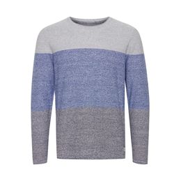 Blend Herren Rundhalspullover "Strickrundhalspullov BHHans", blau, Gr. XXL, Obermaterial: 60% Baumwolle CO. 40% Polyester PES., Pullover