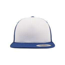 Flexfit Flex Cap "Flexfit Unisex Foam Trucker with White Front"royal, wei&szlig;, royal, unifarben, 100% Polyester, Caps