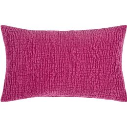 Dekokissen Pad, B:30cm L:40cmhot pink, unifarben, Polyester, Dekokissen_Sitzkissen_Kissenh&uuml;llen, "Fashion", aus einer italienischen Fashionweberei