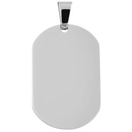Adelia&acute;s ADELIA ́S Damen Kettenanh&auml;nger "Unisex Anh&auml;nger aus Edelstahl", Edelstahlsilber, Edelstahl, Schmuckanh&auml;nger, Ideal als Geschenk zum einfach so