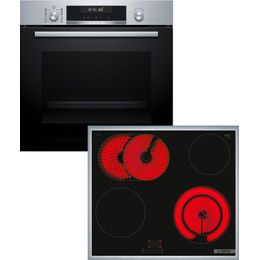Bosch Backofen-Set "HBD671CS62", schwarz, Herdsets, AirFry-Funktion