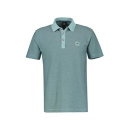 Lerros Herren Poloshirt "Poloshirt mit abgesetztem Kragen", gr&uuml;n, Gr. 6XL, 100% Baumwolle, Shirts