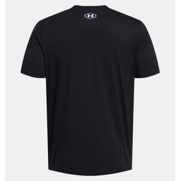 Under Armour Herren T-Shirt "UA SPORTSTYLE LOGO UPDATE SS"schwarz,, wei&szlig;, Gr. L, Obermaterial: 60% Baumwolle, 40% Polyester, Shirts, mit