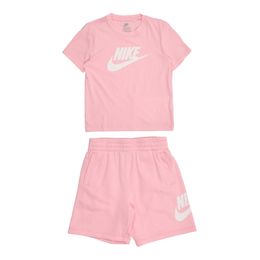 Nike Sportswear Set 'CLUB' Jungen Gr&ouml;&szlig;e 92/98 rosa / wei&szlig;