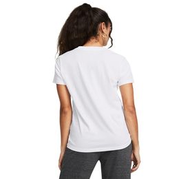 Under Armour Damen T-Shirt "UA RIVAL CORE SS"wei&szlig;,, schwarz, Gr. XXL, Obermaterial: 57% Baumwolle, 38% Polyester, 5% Elasthan, Shirts, mit