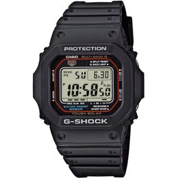 Casio G-SHOCK Herren Funkchronograph, schwarz, Armbanduhren, Solaruhr, Armbanduhr, Herrenuhr,digital,bis 20bar wasserd.Resinarmband