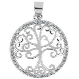 Adelia&acute;s ADELIA ́S Damen Kettenanh&auml;nger "stilvoller Schmuck Anh&auml;nger aus 925 Sterling Silber", Silber 925 (Sterlingsilber)silber, Silber 925 (Sterlingsilber),