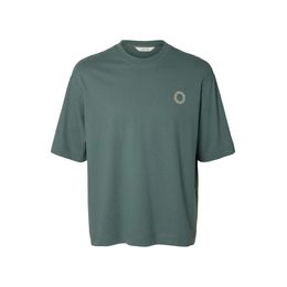 Selected T-Shirt 'SLHWILL' Herren Gr&ouml;&szlig;e XXL jade