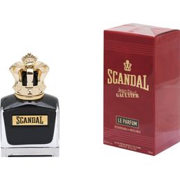 Herren Eau de Parfum "Scandal Pour Homme Le Parfum Intense", 150ml, blau, Jean Paul Gaultier, Parf&uuml;ms, mit Geranie in der Herznote.
