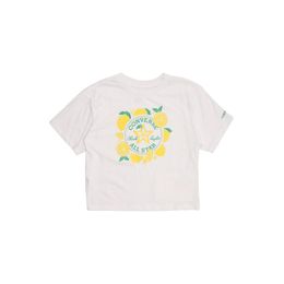 Converse T-Shirt 'SPRING CITRUS LEMON' M&auml;dchen Gr&ouml;&szlig;e 128/140 limone / limette / wei&szlig;