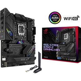 ASUS Mainboard "ROG STRIX B760-F GAMING WIFI", B:30,5cm T:24,4cmohne farbbezeichnung, Mainboards, DDR5 Speicher, PCIe 5.0, WiFi 6E, 3x PCIe 4.0 M.2,