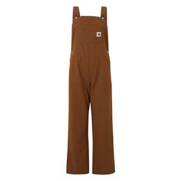 Carhartt Work In Progress Carhartt Wip Latzhose 'Bib' Damen Gr&ouml;&szlig;e M schoko