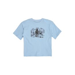 GAP T-Shirt Jungen Gr&ouml;&szlig;e 152/158 hellblau / rauchgrau / schwarz