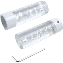 Gardinenstangen-Endst&uuml;ck Liedeco, L:8cm &Oslash;:2,5cm, wei&szlig;, Gardinenstangenendst&uuml;cke, "Power", f&uuml;r Gardinenstangen &Oslash; 20 mm