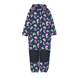 name it Kinder Softshelloverall "NMFALFA08 SOFTSHELL SUIT AOP 1FO NOOS"insignia blau, Gr. 110, bedruckt, Softshell, Obermaterial: 94% Polyester, 6%