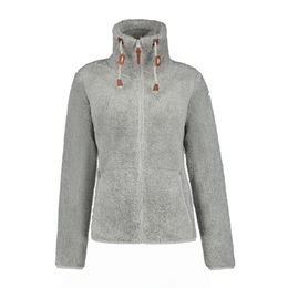 Icepeak Damen Fleecejacke "Icepeak COLONY", grau, Gr. XXL, Obermaterial: 100% Polyester, Jacken, sportlicher Stil, f&uuml;r vielseitige Aktivit&auml;ten, mit