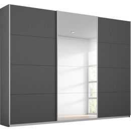 Schwebet&uuml;renschrank Rauch, B:271cm H:229cm T:62cm, grau, Holzwerkstoff, Schr&auml;nke, "Kleiderschrank Schrank Garderobe W&auml;scheschrank TOMA", inkl.