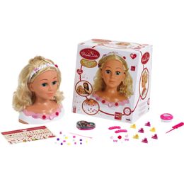 klein Kinder Frisier- & Schminkkopf "Princess Coralie, Rose", bunt, Kunststoff, H:27cm, Frisierk&ouml;pfe