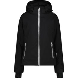 CMP Damen Winterjacke, schwarz, Gr. 42, Obermaterial: 100% Polyester. Futter: 100% Polyester. Wattierung: 100% Polyester, Jacken, mit