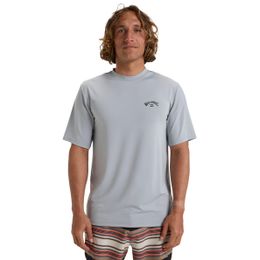 Billabong Herren T-Shirt "ARCH WAVE SS", grau, Gr. XL, Obermaterial: 85% Polyester, 15% Elasthan, Shirts