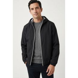 Jack & Jones JACK & JONES Herren Blouson "JJJAKE LIGHT JACKET"schwarz detail:tonal zipper, Gr. L, unifarben, Web, Obermaterial: 100% Polyester, Jacken