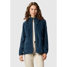 Ragwear Damen Cordjacke "Dankka Cordy YOUMODO"petrol, Gr. S, Obermaterial: 98% Baumwolle, 2% Elasthan. Innenfutter: 100% Polyester, Jacken, Stylische