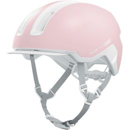 Abus Fahrradhelm "HUD-Y", L Kopfumfang: 57cm - 61cm, rosa, Helme