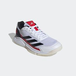 Herren Tennisschuh "COURTQUICK PADEL", adidas Performance, Gr. 41, bunt, Synthetik, Textil, Schuhe, Padel-Schuh