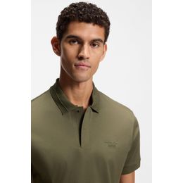BOSS Green Herren Poloshirt "Porsche Spirit 70 Capsule Collection", gr&uuml;n, Gr. M, unifarben, Jersey, Obermaterial: 100% Baumwolle, Shirts, Premium