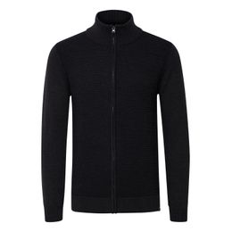 INDICODE Herren Cardigan "Cardigan IDRickert", grau, Gr. S, Obermaterial: 100% Baumwolle CO., Strickjacken
