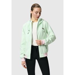 Ragwear Damen Outdoorjacke "Nuggeta Summer YOUMODO"mint, Gr. M, Obermaterial: 100% Polyester. Innenfutter: 100% Polyester, Jacken, L&auml;ssige