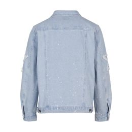 Karl Kani Herren Jeansjacke "Karl Kani Herren", blau, Gr. XL, unifarben, 100% Baumwolle, Jacken
