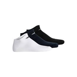 Emporio Armani Herren Sneakersocken "Socken CASUAL COTTON 3er Pack", Gr. 43, schwarz, Obermaterial: 76% Baumwolle CO. 22% Polyamid PA. 2% Elasthan