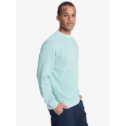 Quiksilver Herren Sweatshirt "SALT WATER CREW"blau haze, Gr. L, angeraute Sweatware, Obermaterial: 80% Baumwolle, 20% Polyester, Sweatshirts, mit