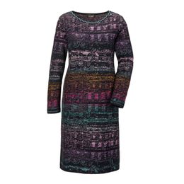 GOLDNER Damen Strickpullover "Kurzgr&ouml;&szlig;e Baumwoll-Strickkleid, Rundhals", bunt, Gr. 23, Obermaterial: 50% Baumwolle CO. 50% Polyacryl PAN., Pullover,