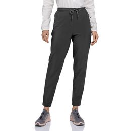 Sch&ouml;ffel SCH&Ouml;FFEL Damen Funktionshose "Pants Vienna L", schwarz, Gr. 44, Obermaterial: 87% Polyester, 13% Elasthan, Hosen, sportlicher Stil, bequeme Passform