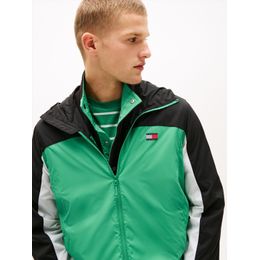 Tommy Jeans Herren Outdoorjacke "TJM OUTDOOR SHELL", gr&uuml;n, Gr. XL, Web, Obermaterial: 100% Nylon, Jacken, Windsheeter Windjacke Packable Fahrradjacke