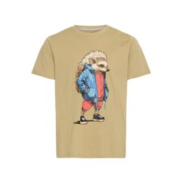 Blend Herren T-Shirt "T-Shirt BHTee", braun, Gr. S, Obermaterial: 100% Baumwolle CO., Shirts
