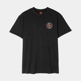 Santa Cruz Herren T-Shirt "ROSKOPP SCREAMING TARGET T-SHIRT", schwarz, Gr. M, Obermaterial: 100% Baumwolle, Shirts