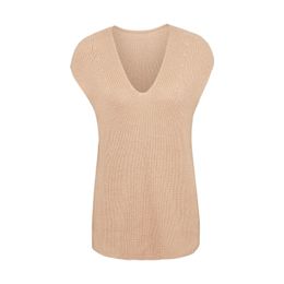GOLDNER Damen Pullunder "Kurzgr&ouml;&szlig;e Modischer Pullunder", rot, Gr. 24, Obermaterial: 50% Baumwolle CO. 50% Polyacryl PAN., Pullover, hochwertige