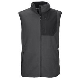 Killtec Herren Fleeceweste "KOW 76 MN VST"dunkel stahl, Gr. L, Obermaterial: 100% Polyester, Westen, sportlicher Stil, leichte Qualit&auml;t aus