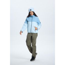 Icepeak Damen Fleecejacke "MAUSTON", blau, Gr. M, Obermaterial: 100% Polyester, Jacken, sportlicher Stil, aus Polyester, schnell trocknendes Material