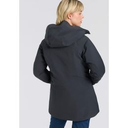 CMP Damen Winterjackeantracite, Gr. 42, Obermaterial: 100% Polyester. Futter: 100% Polyester. Wattierung: 100% Polyester, Jacken, mit farblich