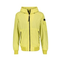 Lerros Herren Blouson "Blouson mit Kapuze", gelb, Gr. L, 75% Baumwolle, 25% Polyester, Jacken