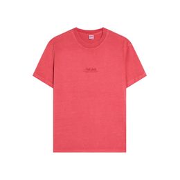Bershka T-Shirt 'Thug' Herren Gr&ouml;&szlig;e S rot